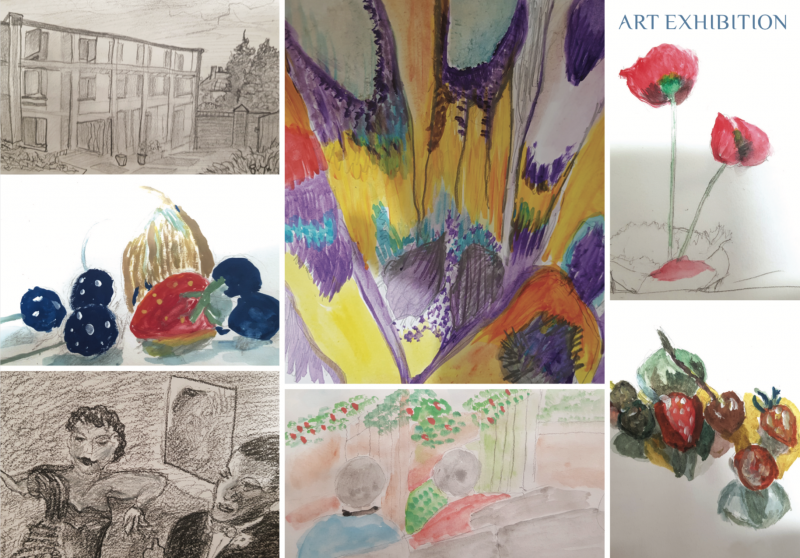 Resident's art exhibition - Fairfield Residential Home